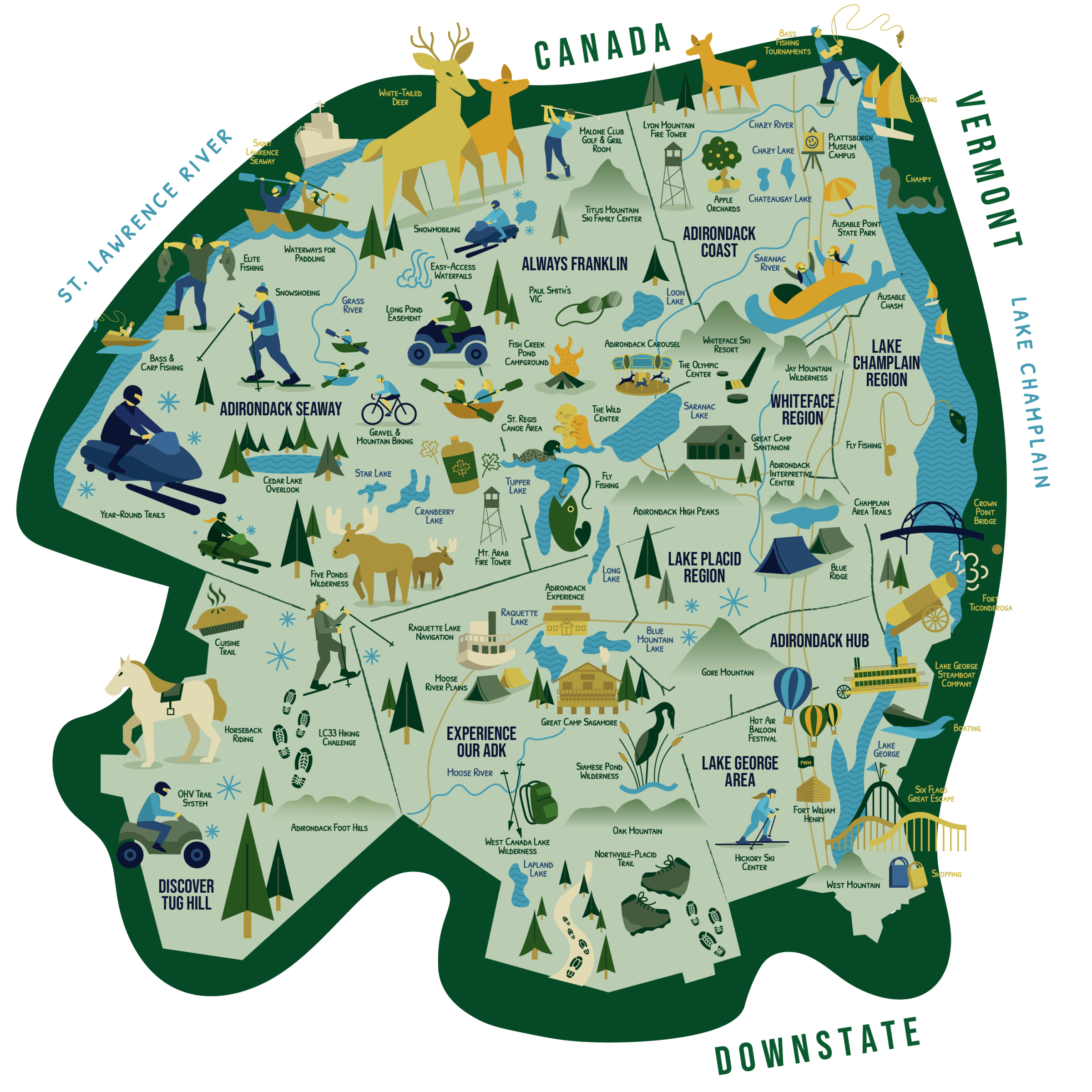 Visit the Adirondacks